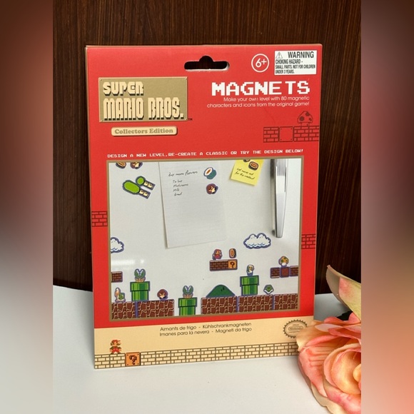 Nintendo | Office | Super Mario Bro Magnets Collectors Edition | Poshmark